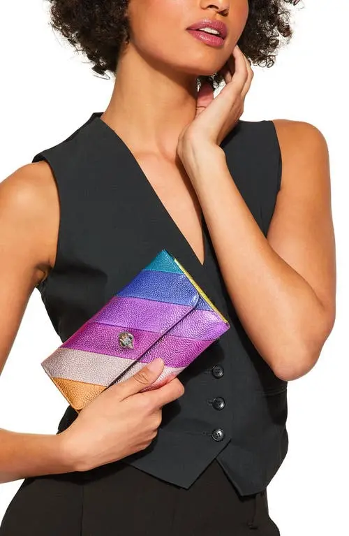 Kurt Geiger Kensington Leather Wallet On A Chain