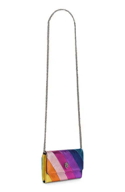 Kurt Geiger Kensington Leather Wallet On A Chain