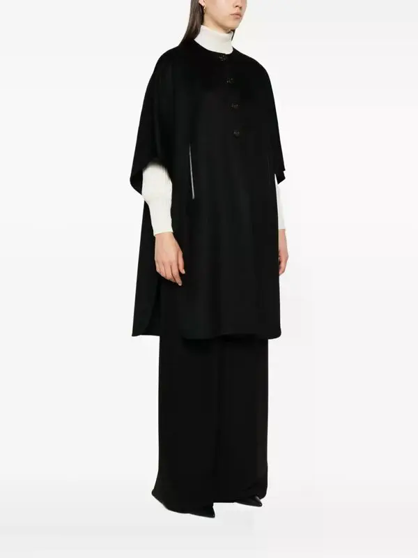 Max Mara Button-fastening Cape