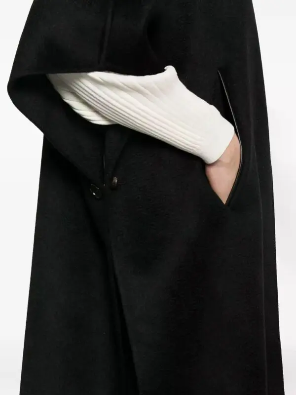 Max Mara Button-fastening Cape