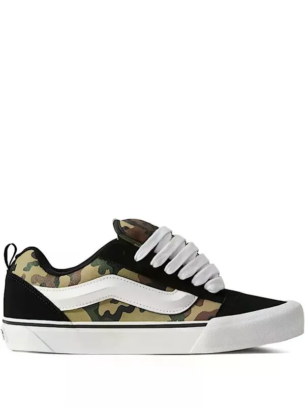 VANS Knu Skool Camo Sneakers - Black