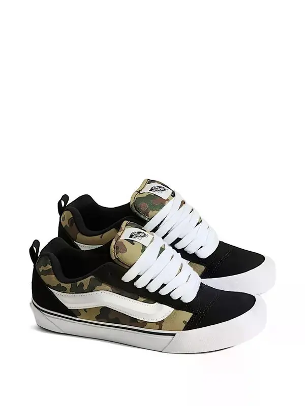 VANS Knu Skool Camo Sneakers - Black