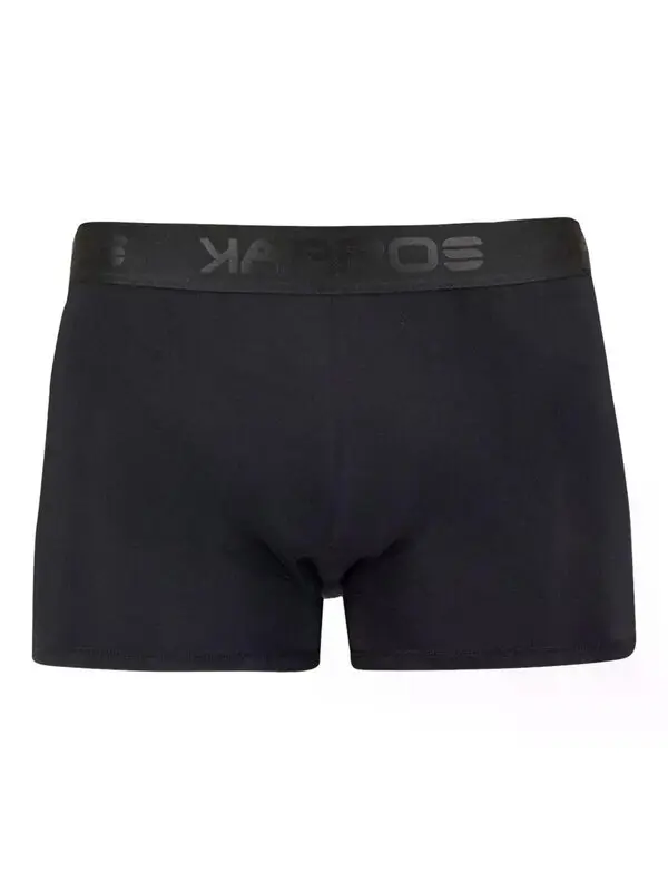 KARPOS Logo-waistband Boxers - Black