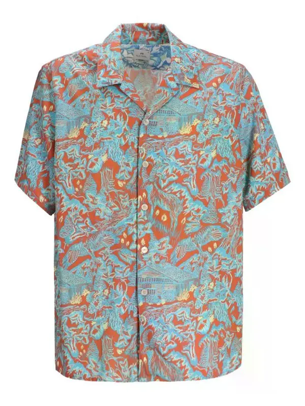 Paul Smith Graphic-print Shirt