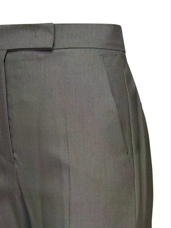 Max Mara Tailored Pressed-crease Trousers - Grey