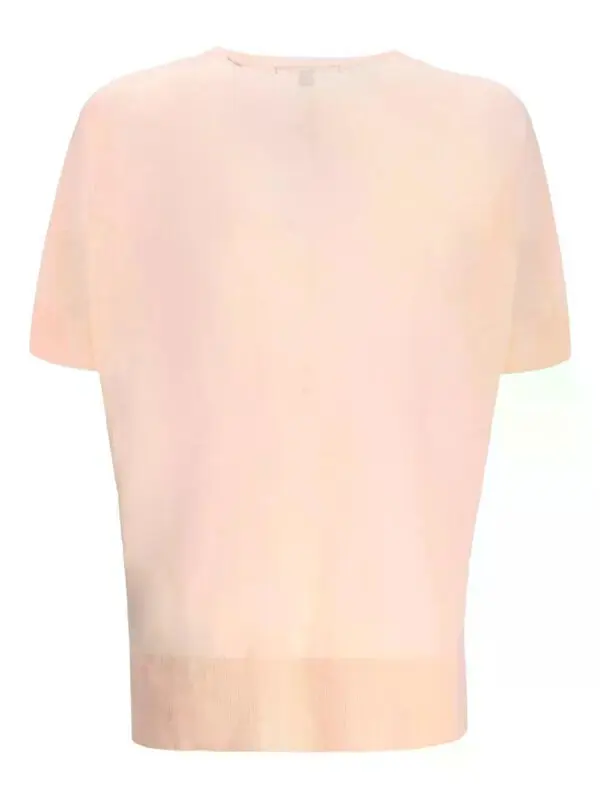 Armani Exchange Tonal-stitching T-shirt