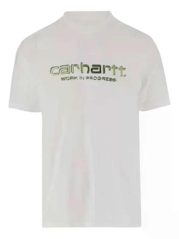 Carhartt Work In Progress S/s Solar Chrome Script T-shirt - White