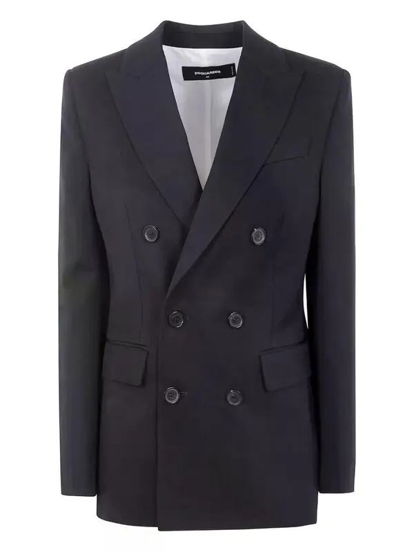 Dsquared2 Double-breasted Wool Blazer