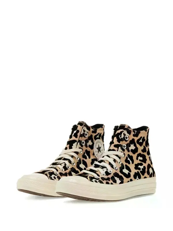 CONVERSE Chuck 70 Leopard-print High-top Sneakers