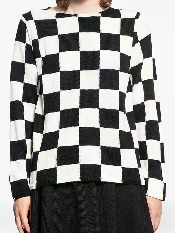 Comme Des Garçons Damier Sweatshirt