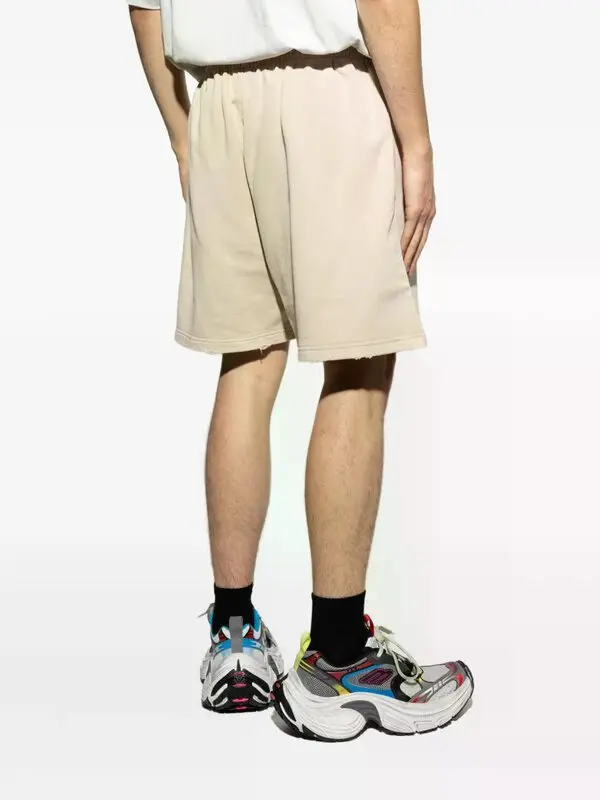 Balenciaga Logo-embroidered Bermuda Shorts