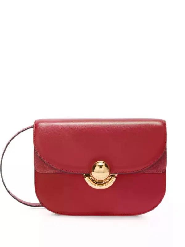 Furla Mini Sfera Flap Crossbody Bag - Red