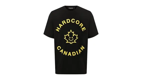 Dsquared2 Hardcore Canadian Maple Leaf T-shirt