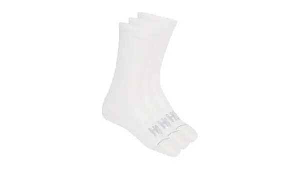 HOKA® Crew Run Socks - White