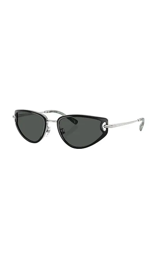 Tory Burch Oval Sunglasses
