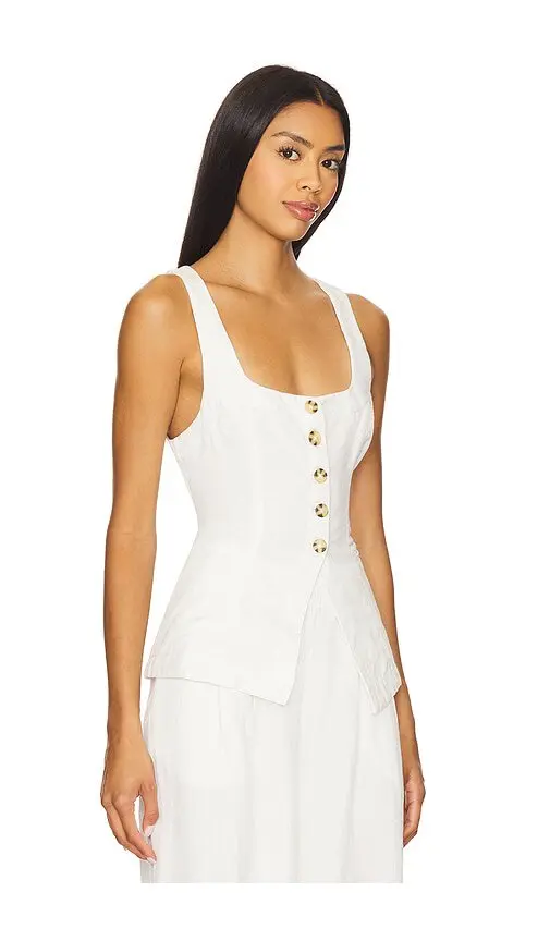 L*Space Sofie Vest - White