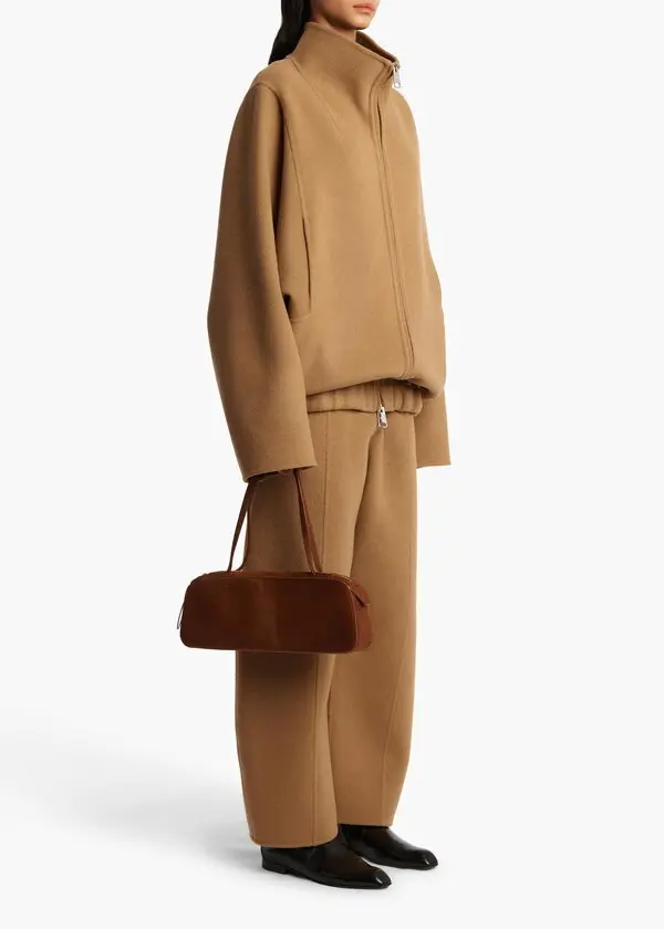 Khaite Garret Wool Jacket - Camel