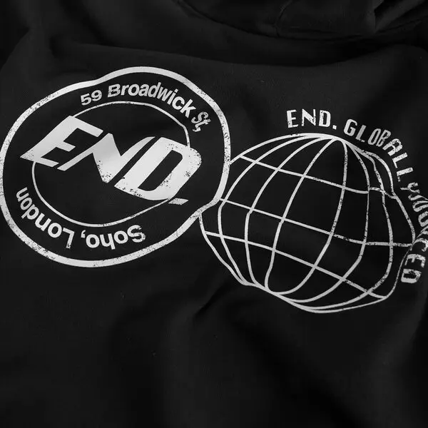 END. City Series 2.0 London Hoodie - Black