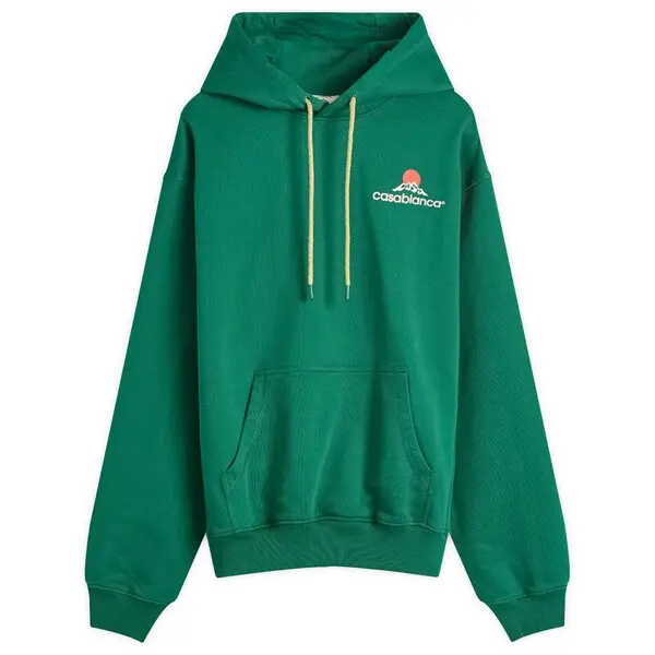 Casablanca Montagne Printed Hoodie - Green