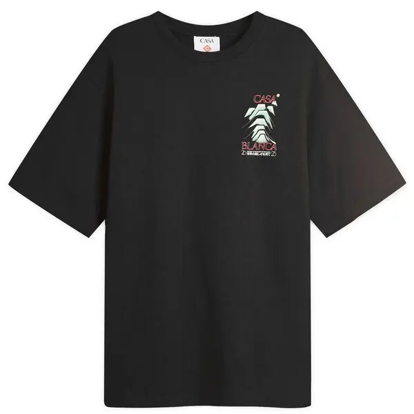 Casablanca Frosty Mountain Screen Printed T-shirt
