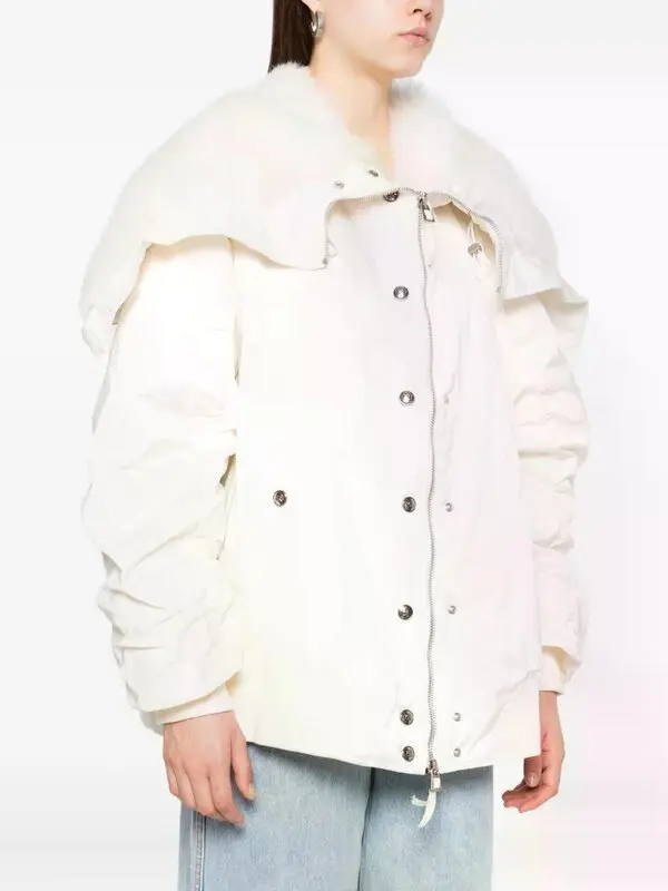 Ermanno Scervino Fur-trimmed Puffer Jacket