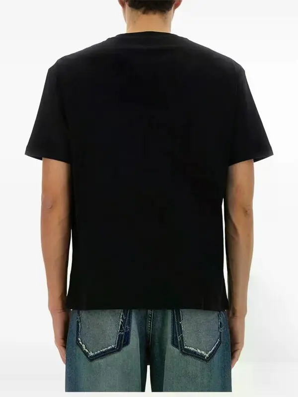 3.PARADIS Crystal-embellished Logo T-shirt