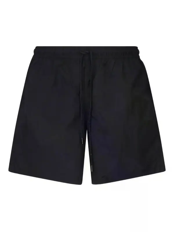 FAY Elastic-waistband Swim Shorts - Black