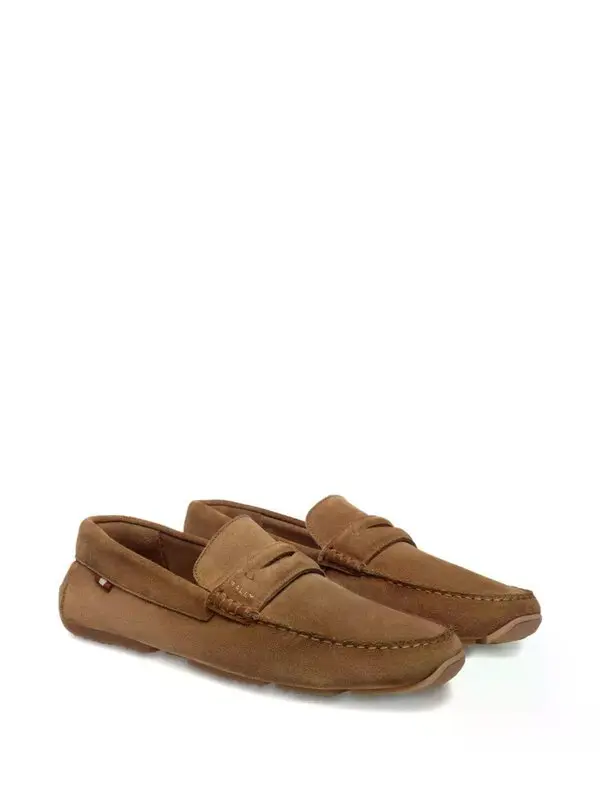 Bally Suede Loafers
