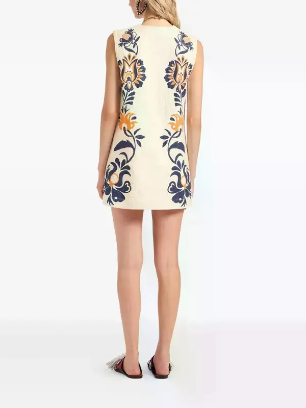 La DoubleJ Sleeveless Tunic Dress - Neutrals
