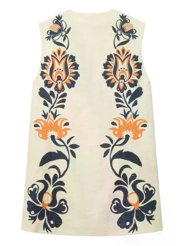 La DoubleJ Sleeveless Tunic Dress - Neutrals