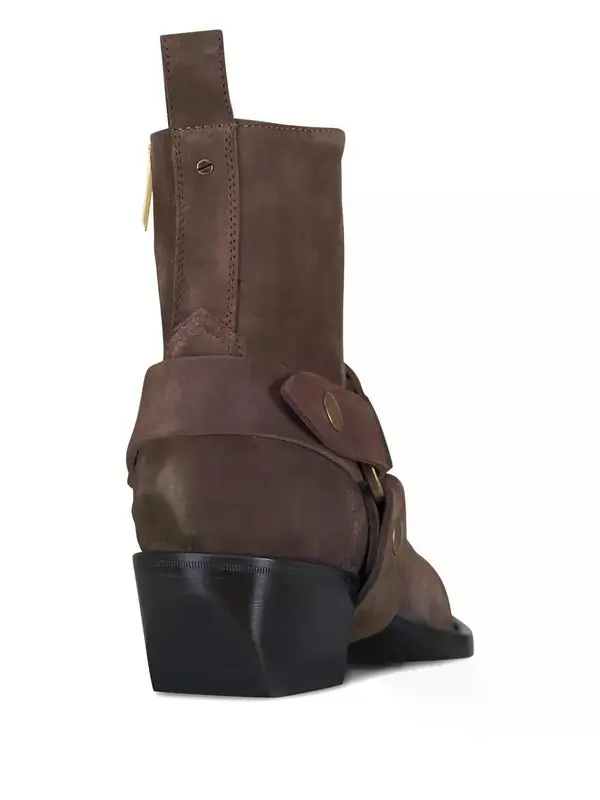 GOLDEN GOOSE Debbie Ankle Boots - Brown