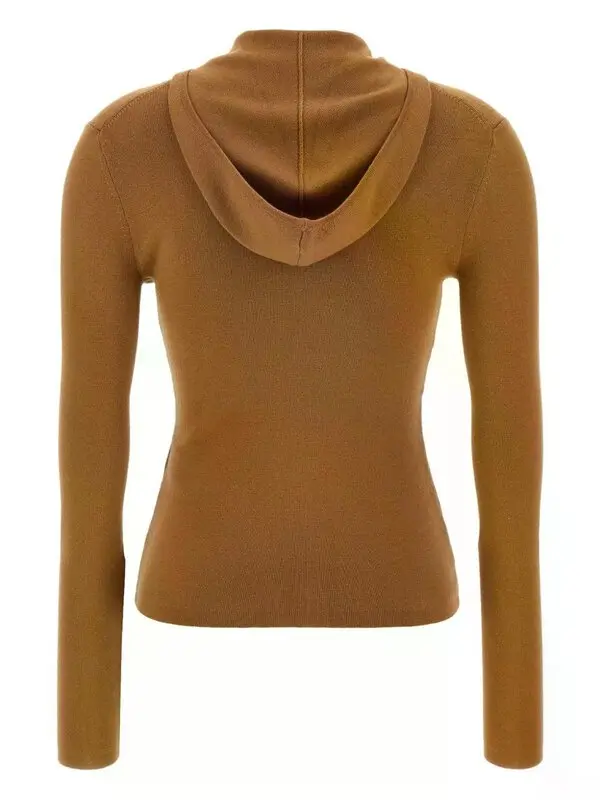 Victoria Beckham Zip-front Hoodie