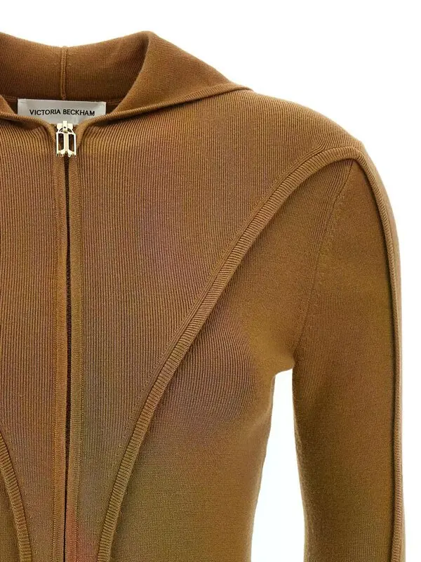 Victoria Beckham Zip-front Hoodie
