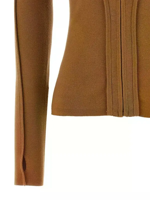 Victoria Beckham Zip-front Hoodie