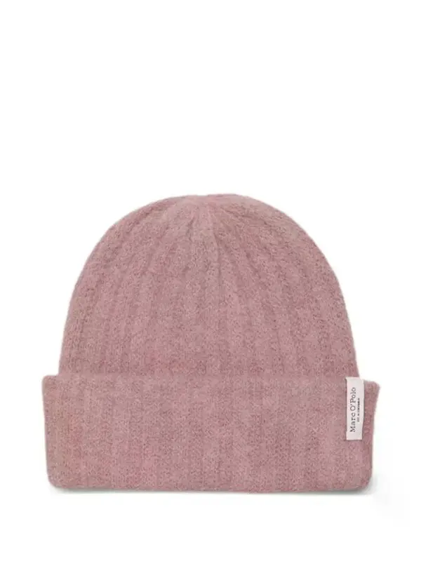 Marc O'polo Ribbed-knit Beanie - Pink