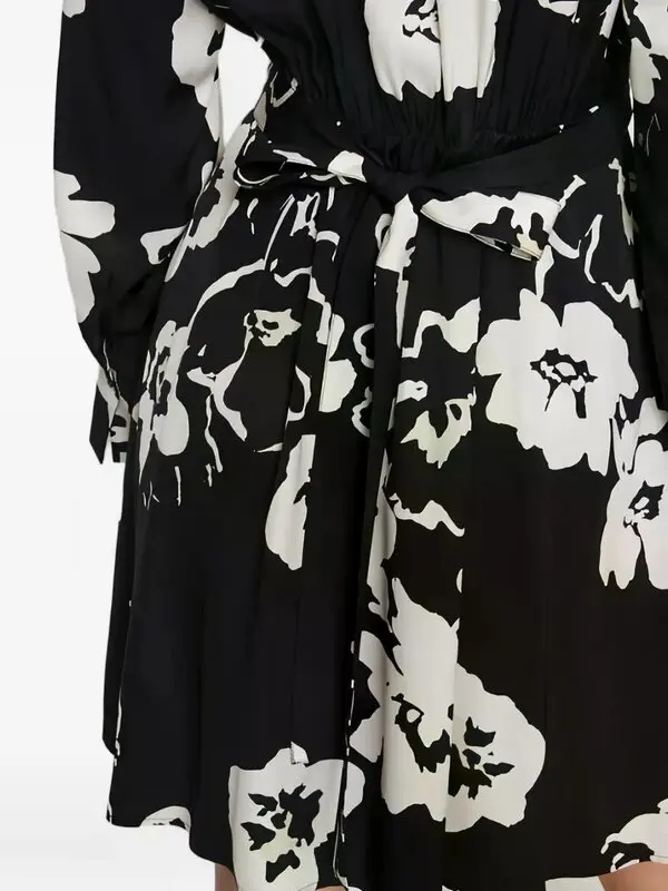 Marc O'polo Floral-print Wrap Mini Dress