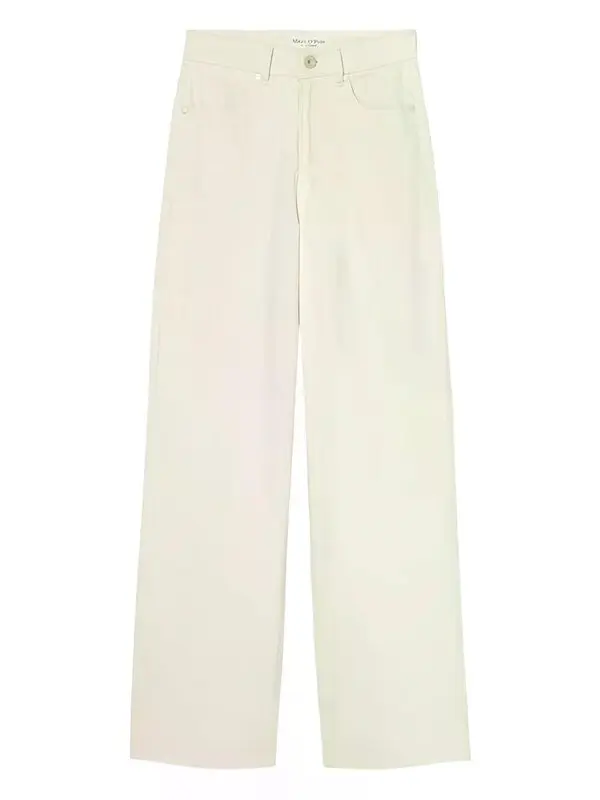 Marc O'polo Cotton Straight Trousers