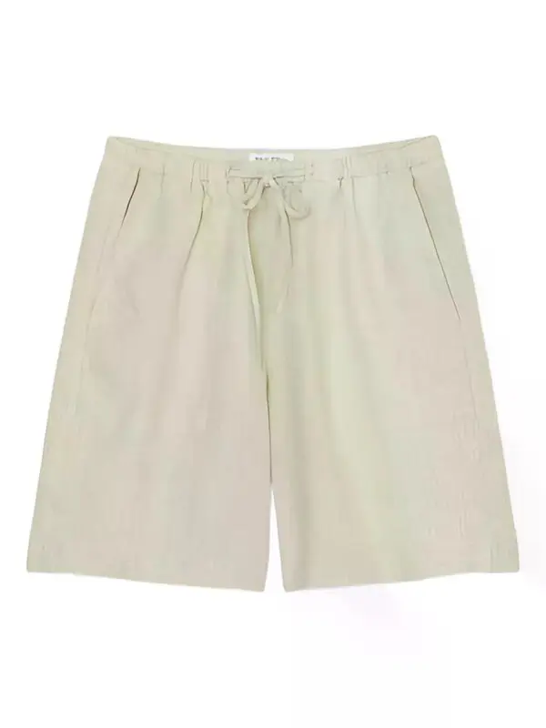Marc O'polo Drawstring-waist Linen Shorts - Neutrals