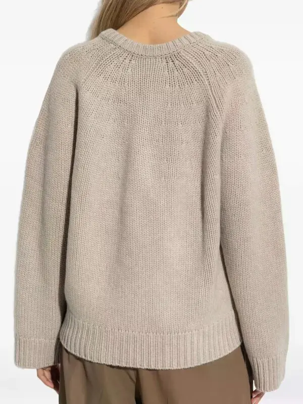 LISA YANG Oia Cashmere Sweater - Neutrals