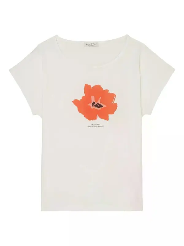 Marc O'polo Floral-print T-shirt - White