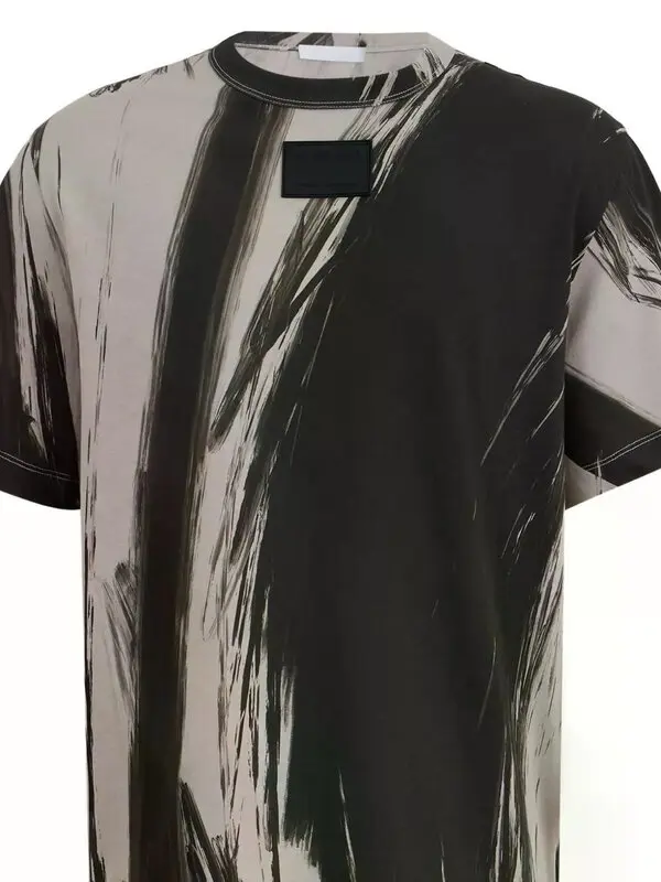 Helmut Lang Feather-print T-shirt