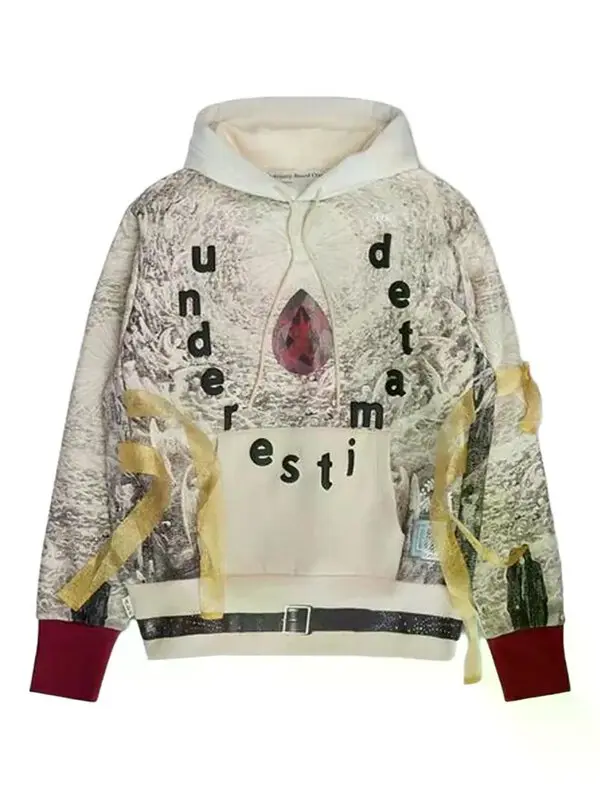 ADVISORY BOARD CRYSTALS Birthstone January Natural Hoodie