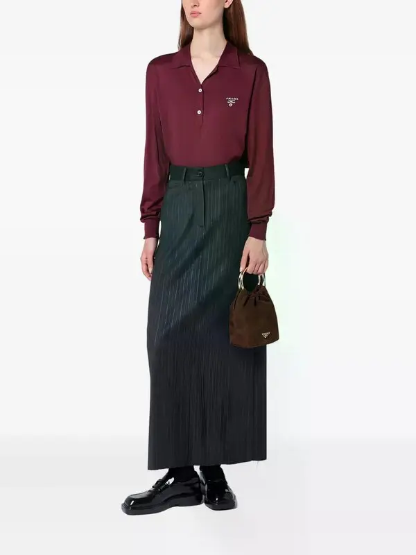 DEPARTMENT 5 Pinstripe Maxi Skirt