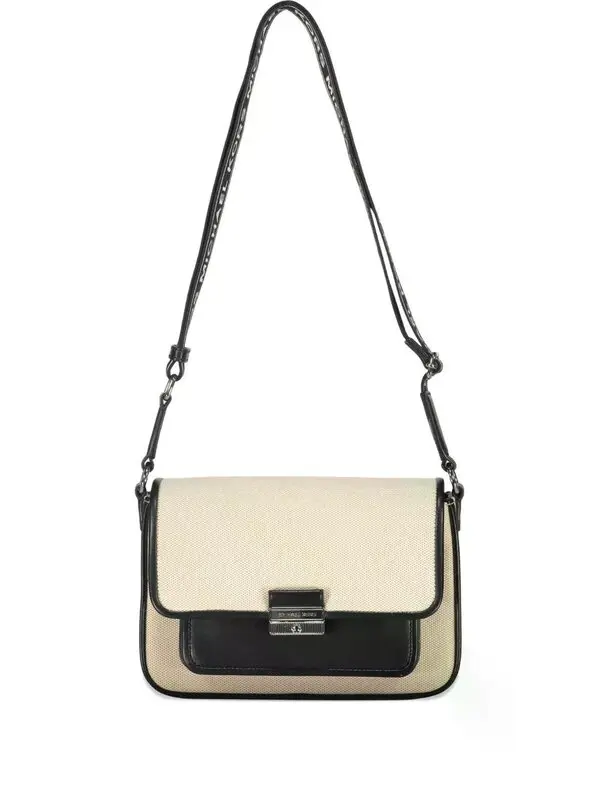 Michael Kors Bradshaw Flap-pocket Shoulder Bag - Neutrals