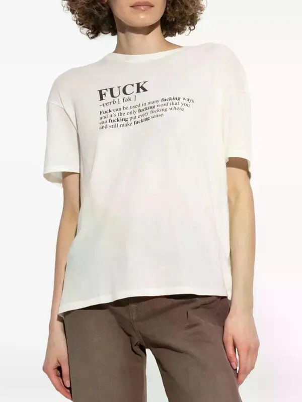 R13 Cotton Graphic T-shirt