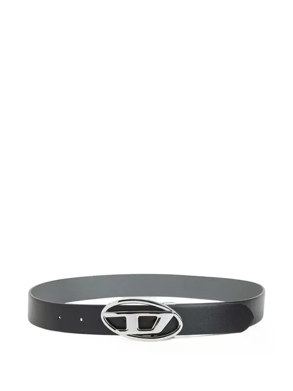 DIESEL Logo-plaque Reversible Belt - Black