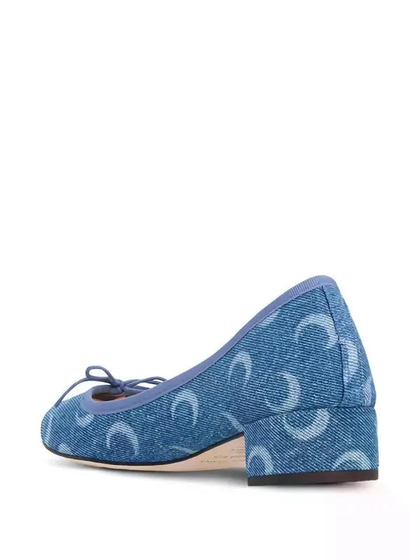 Repetto X Marine Serre Camille Heeled Pumps - Blue