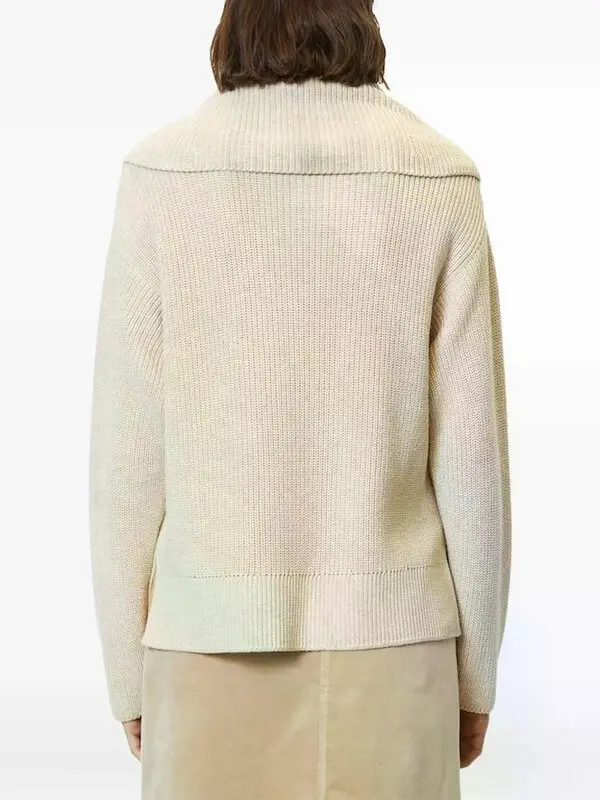 Marc O'polo Zip-neck Collar Sweater