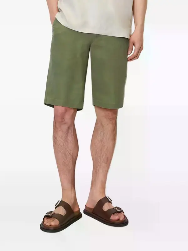 Marc O'polo Linen Shorts - Green