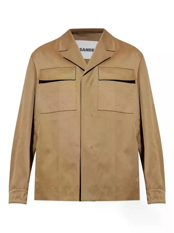 JIL SANDER Flap-pocket Cotton Jacket